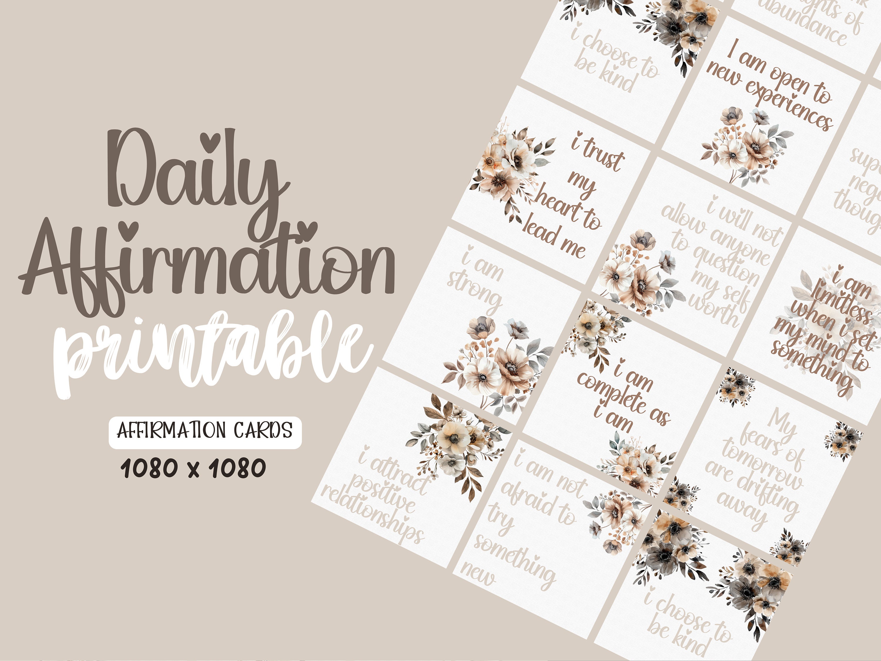 Affirmation Cards | Motivational Cards | Positive Affirmations ...