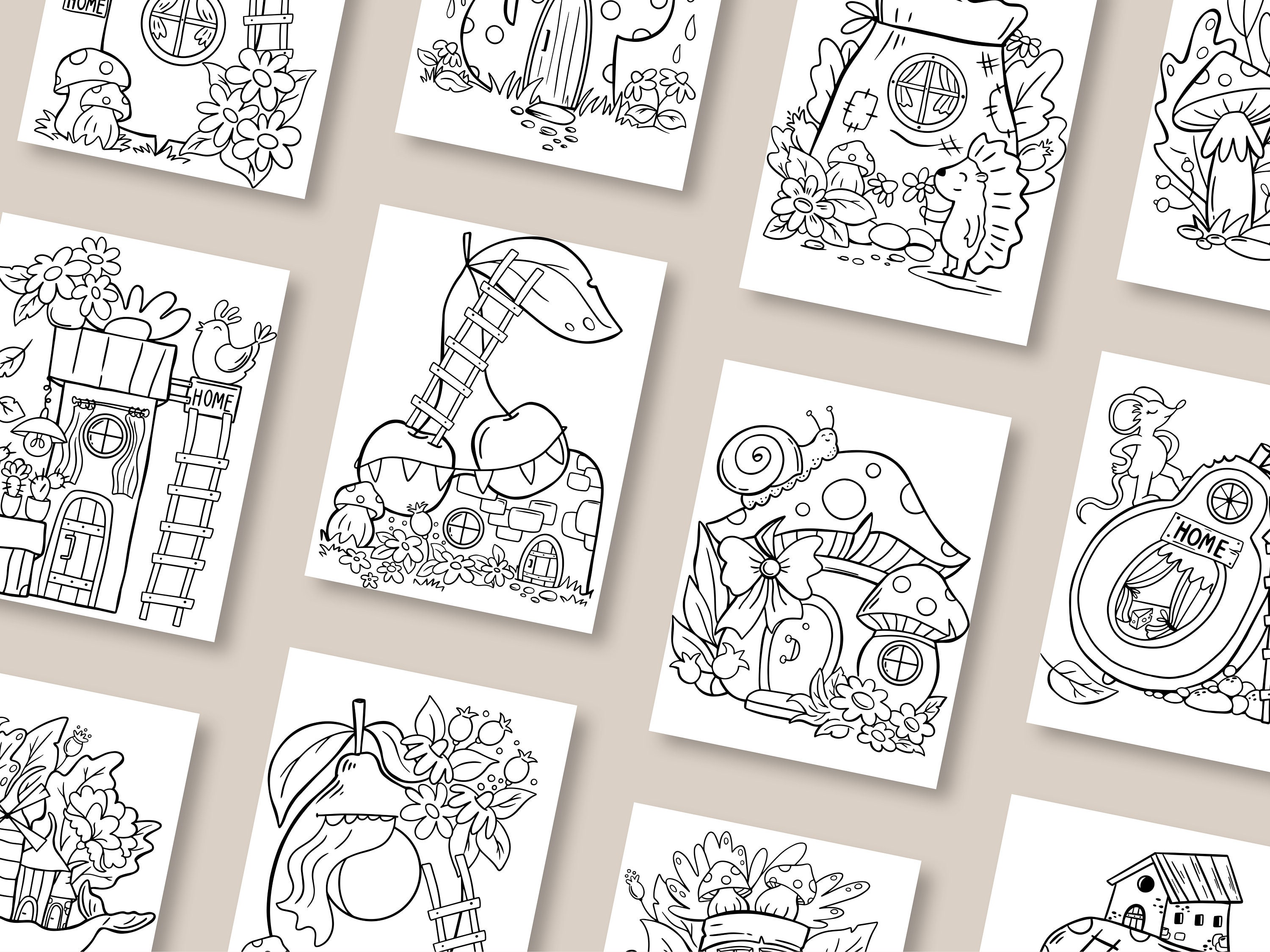 Open House Supplies | Open House Kids Activity Coloring Book | Real ...
