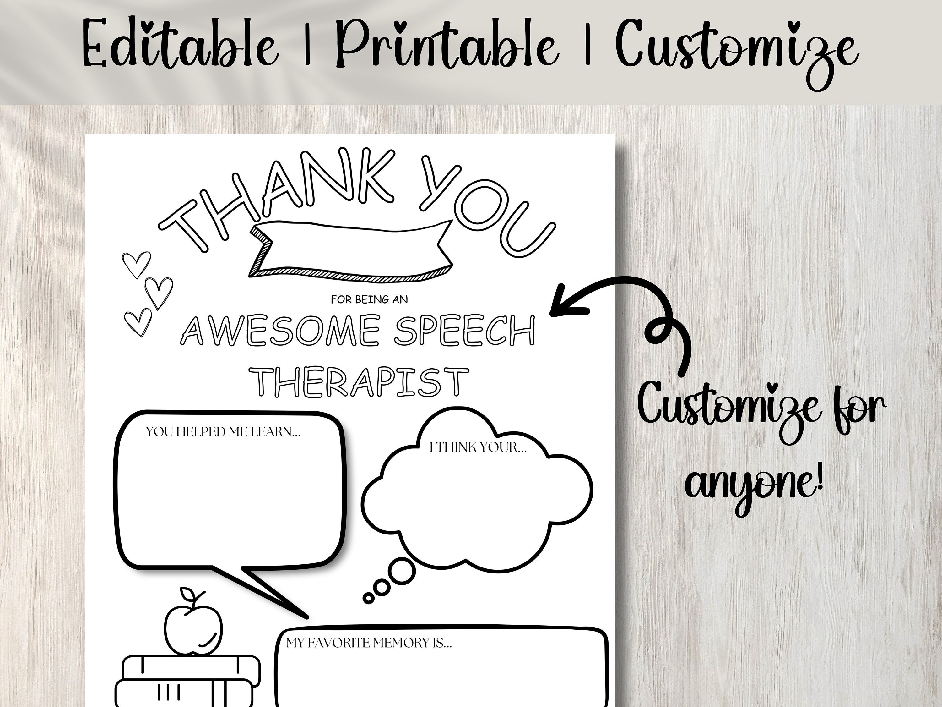 Teacher Appreciation Week Activity Template | Teacher Appreciation Week ...