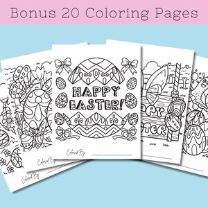 Indoor Easter Egg Hunt | Easter Scavenger Hunt | Easter Activity ...