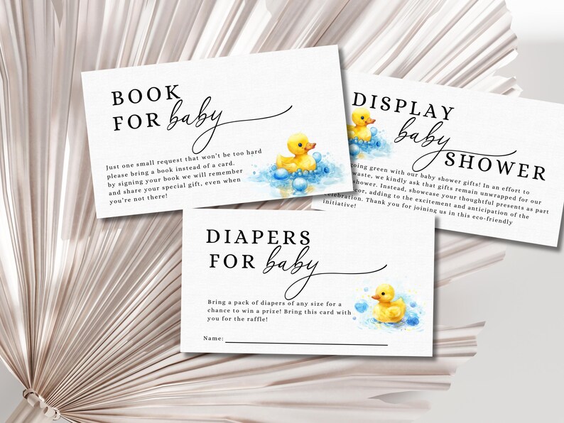 Splish Splash Rubber Ducky Invitation | Baby Bash | Rubber Duck Shower ...