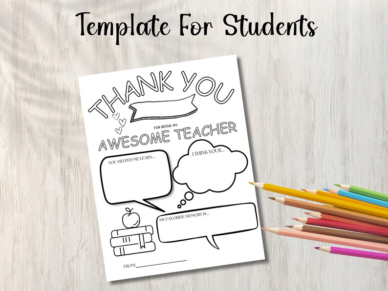 Teacher Appreciation Week Activity Template | Teacher Appreciation Week ...