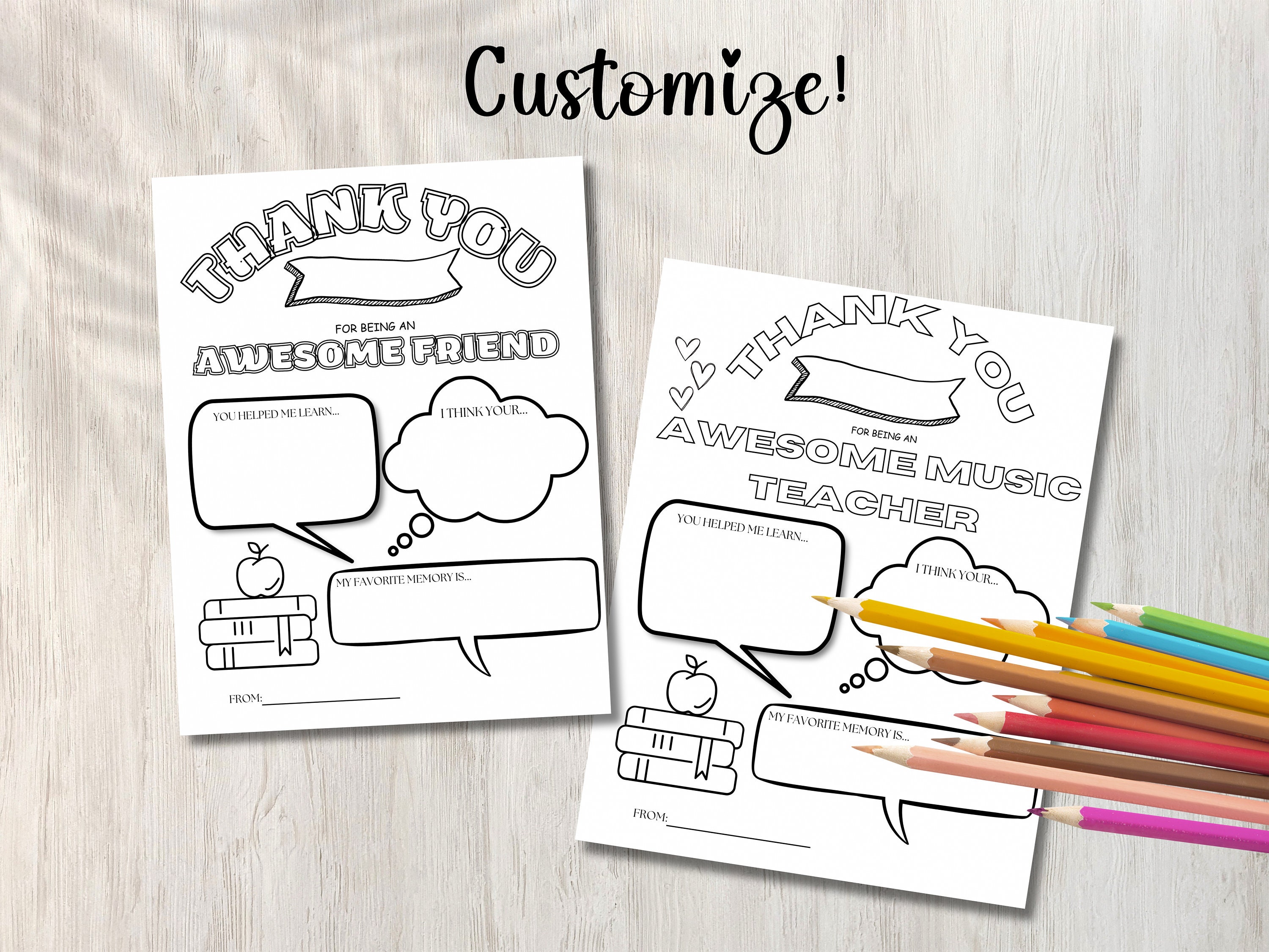 Teacher Appreciation Week Activity Template | Teacher Appreciation Week ...