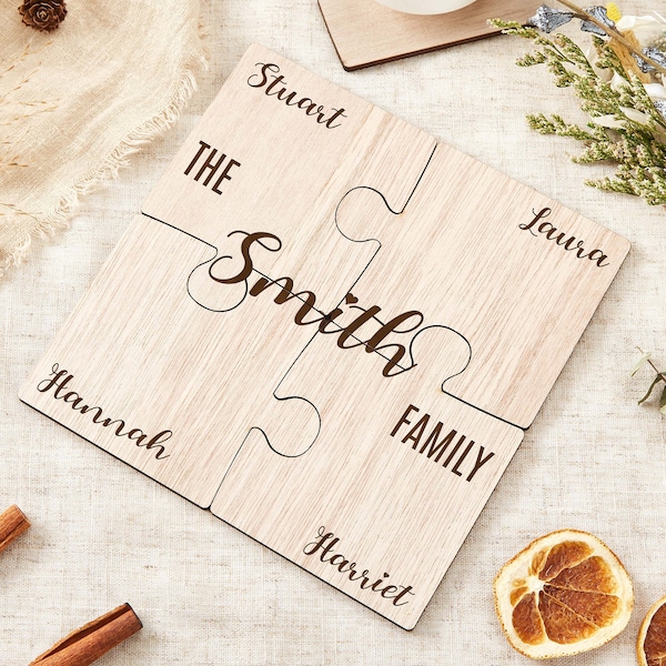 Puzzle Coasters - Etsy