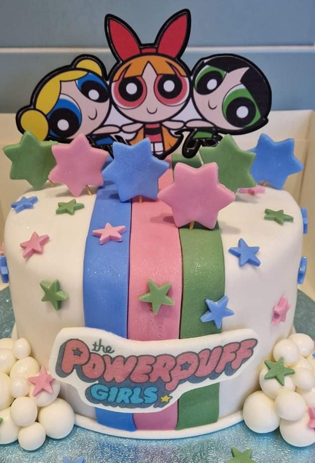 Power Puff Girls Cake Topper - Etsy