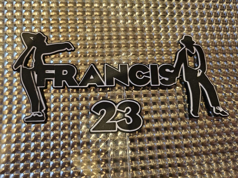 Michael Jackson Cake Topper - Etsy