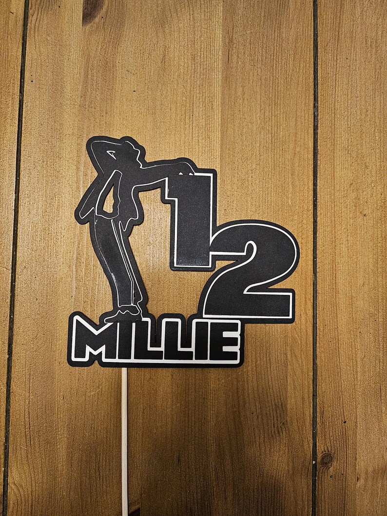 Michael Jackson Cake Topper - Etsy