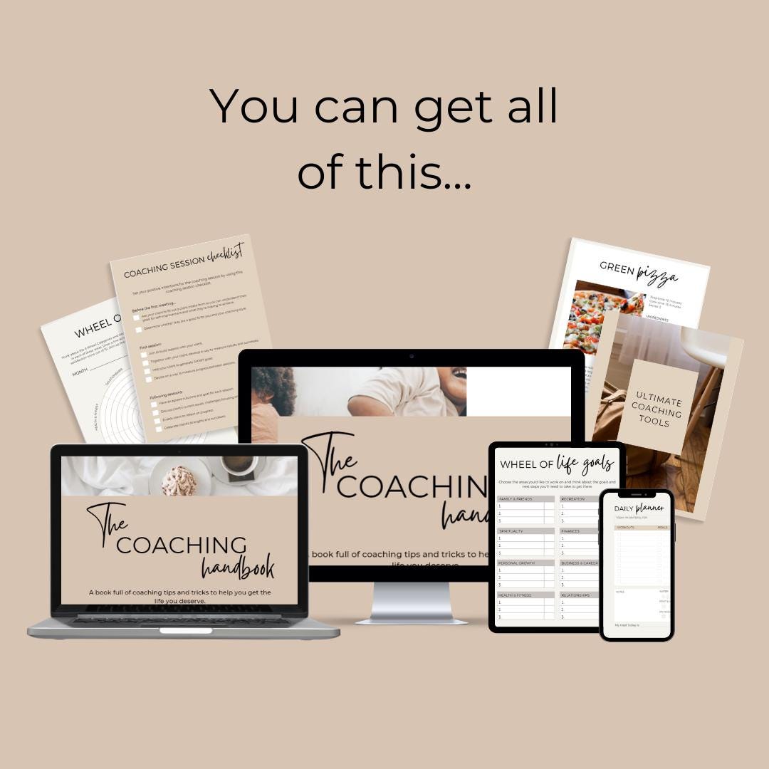 The Coaching Handbook: Ultimate Tools & Freebies Edition | Life ...