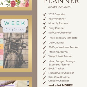 2025 Ultimate Printable Planner | Vintage Scrapbook Theme |daily ...