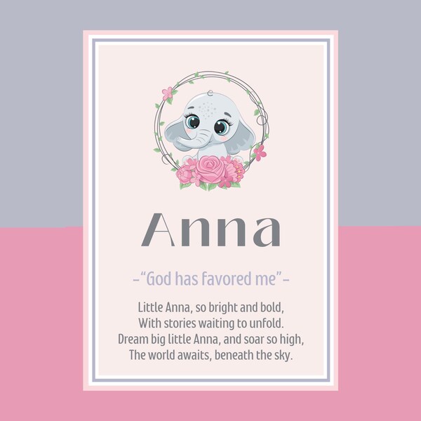 Anna Name - Etsy
