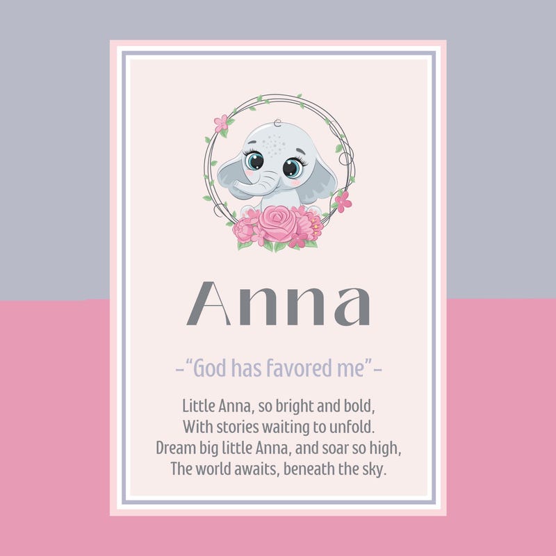 Anna Name - Etsy