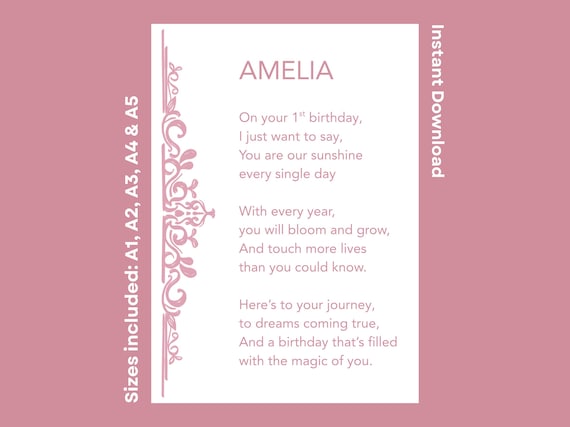 Amelia Poem