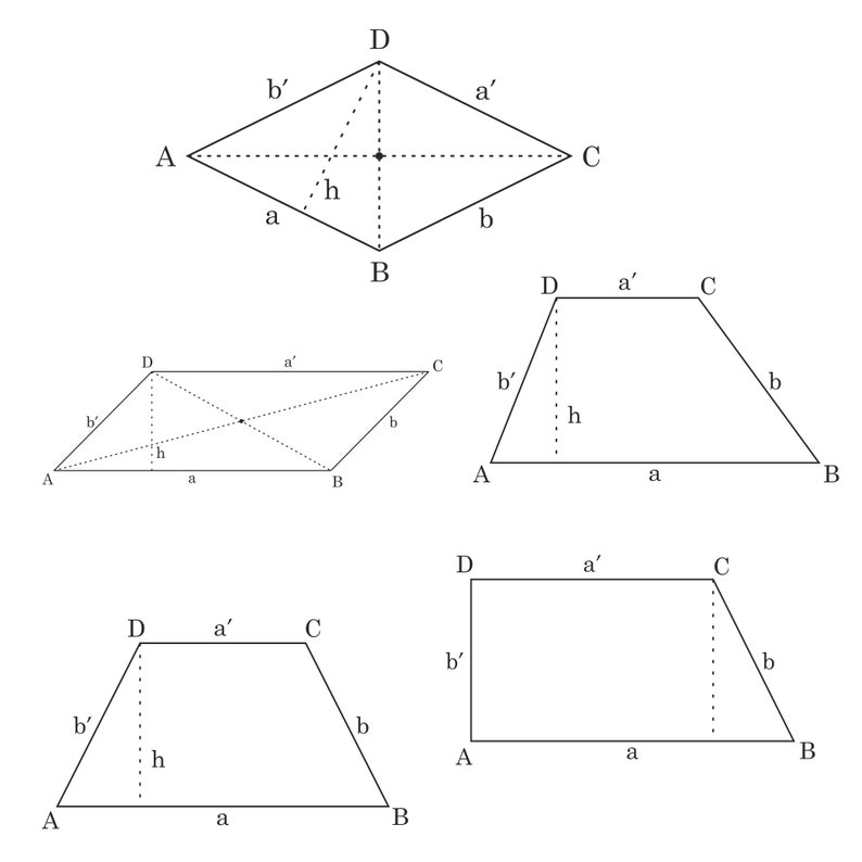 Geometric Shapes plane Figures, Solid Figures. Vector Art in a Single ...