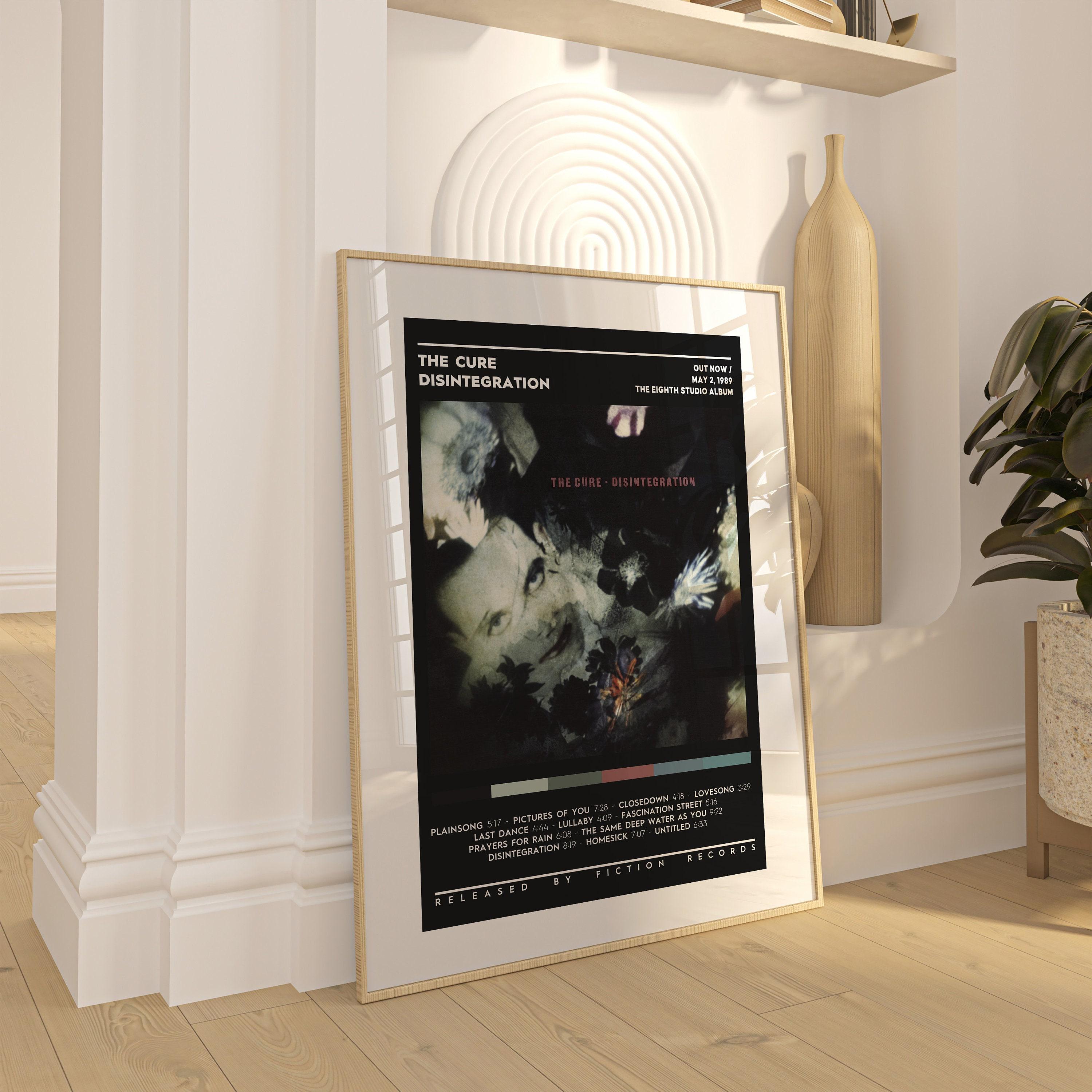 The Cure Disintegration Album Poster / Album Cover Poster / Room Decor ...