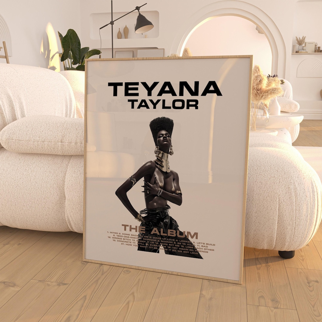 Teyana Taylor the Album Album Poster / Room Decor / Music Decor / Music ...