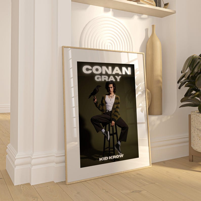 Conan Gray Kid Krow Album Poster / Room Decor / Music Decor / Music ...