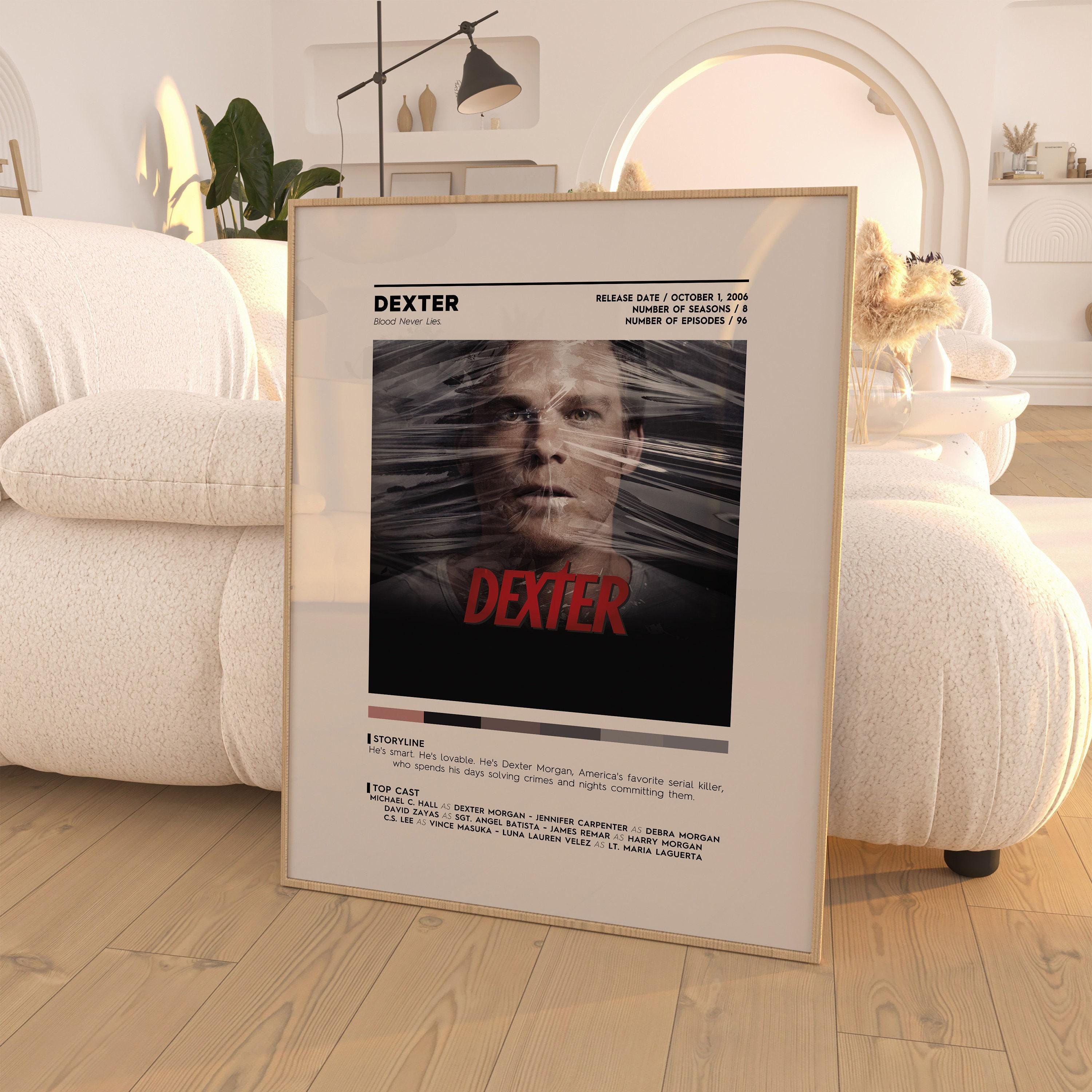 Dexter Tv Poster / 3 Colors 1 Price / Tv Show Poster / Poster Print ...