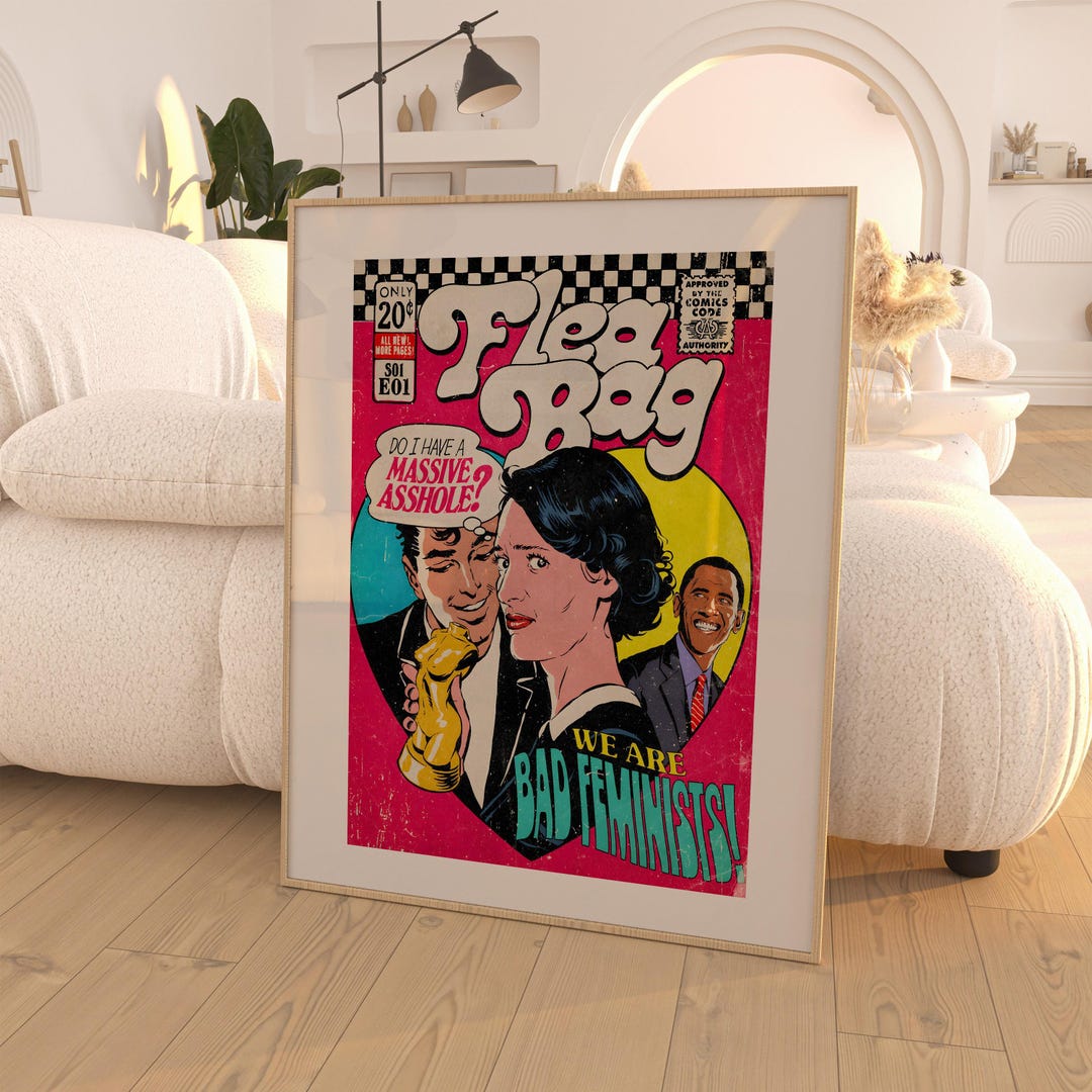 Fleabag Retro Poster, Retro Tv Show Poster, Fleabag, Fleabag Poster ...