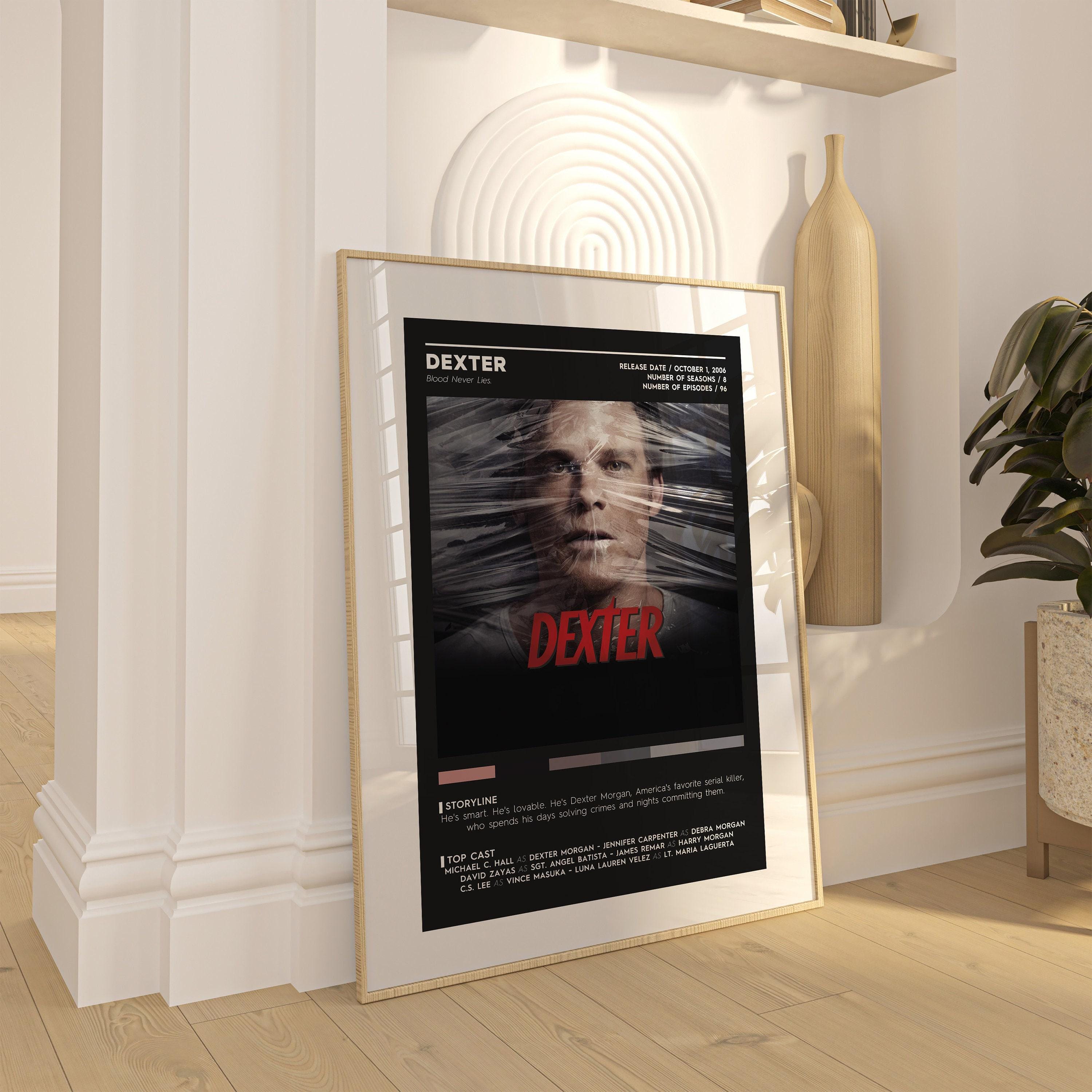 Dexter Tv Poster / 3 Colors 1 Price / Tv Show Poster / Poster Print ...