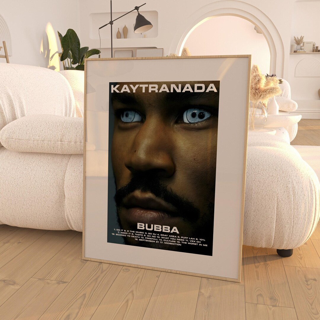 Kaytranada Bubba Album Poster / Room Decor / Music Decor / Music Gifts ...