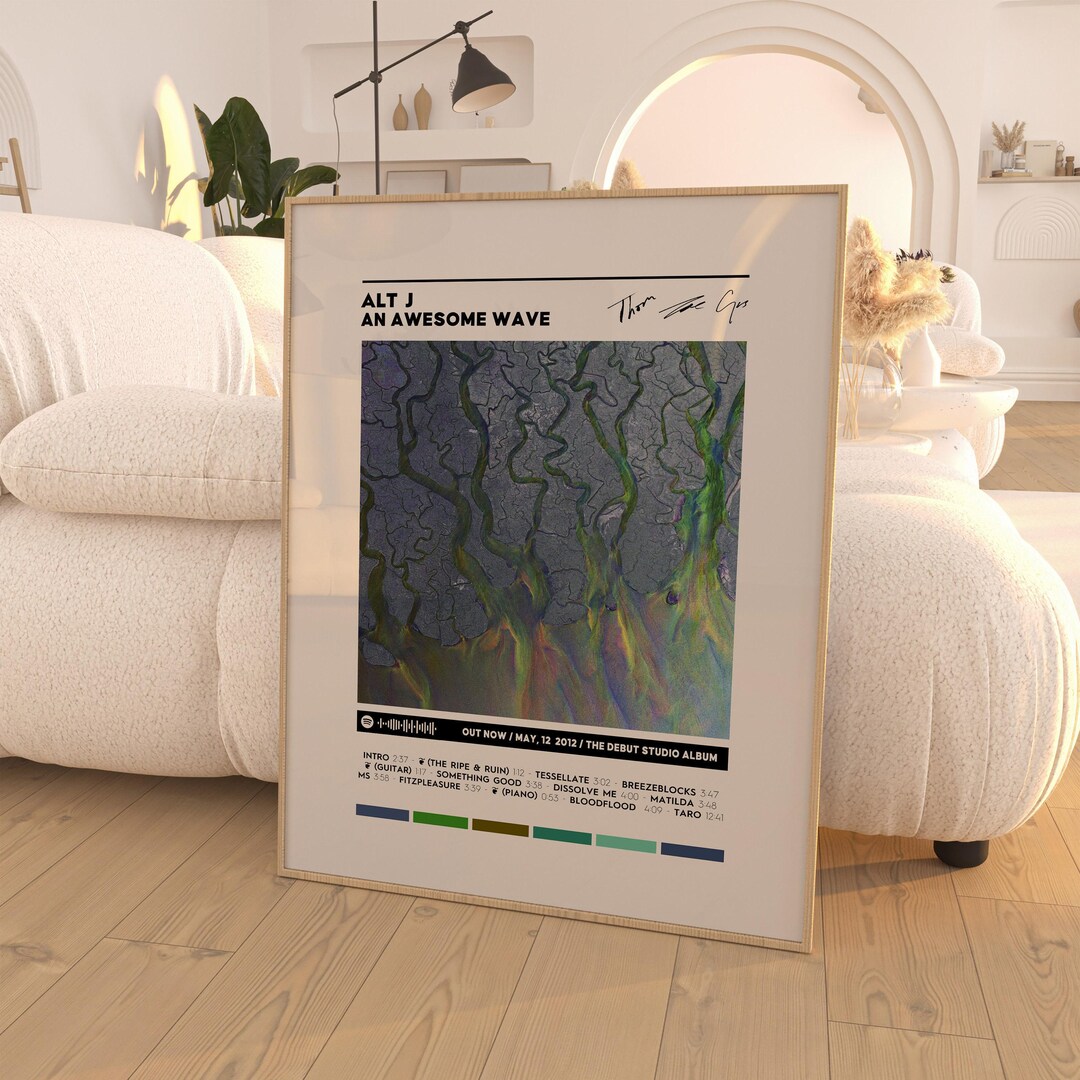 Alt J an Awesome Wave Album Cover Poster Room Decor Wall Decor Music ...