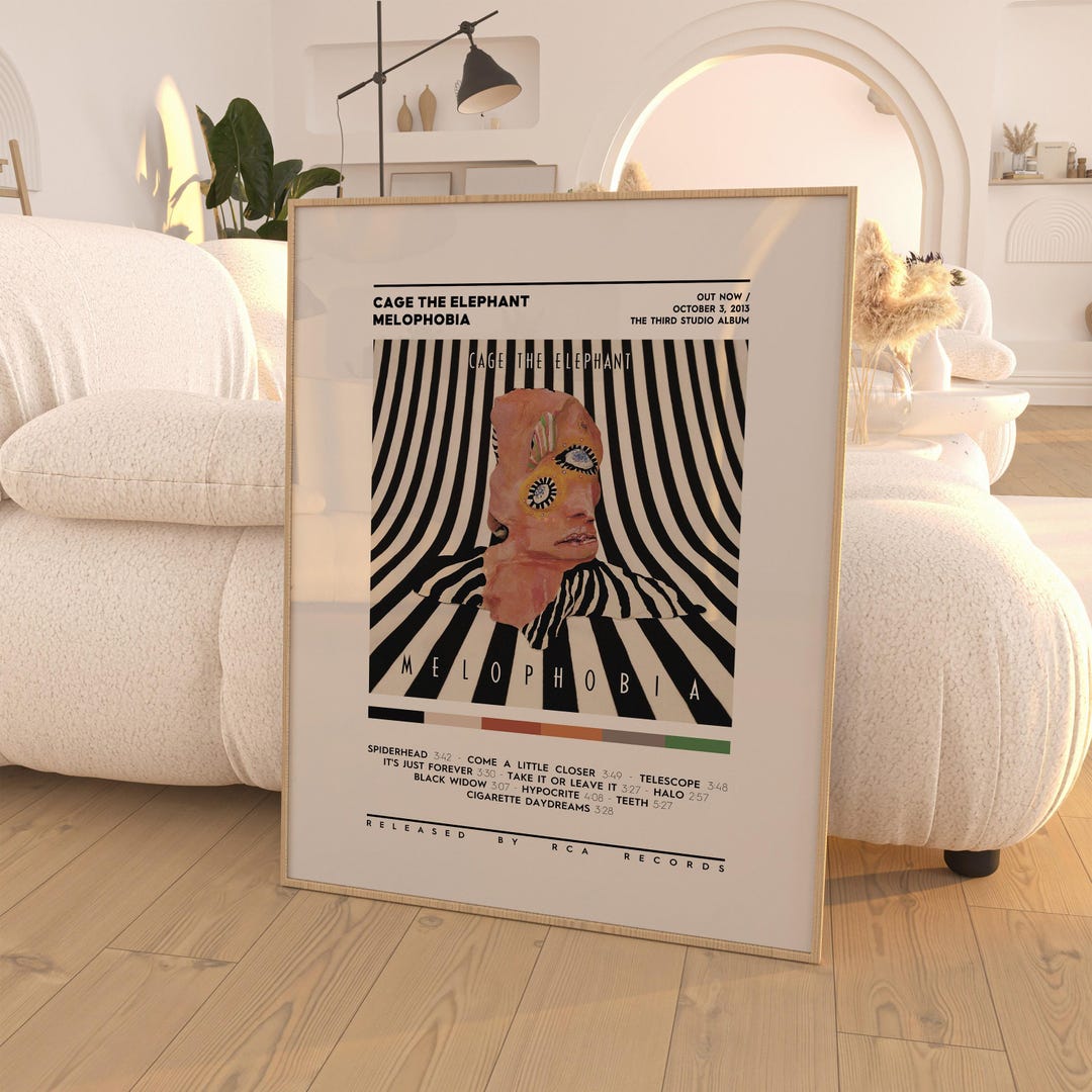 Cage the Elephant Melophobia Album Posters / Album Cover Poster ...