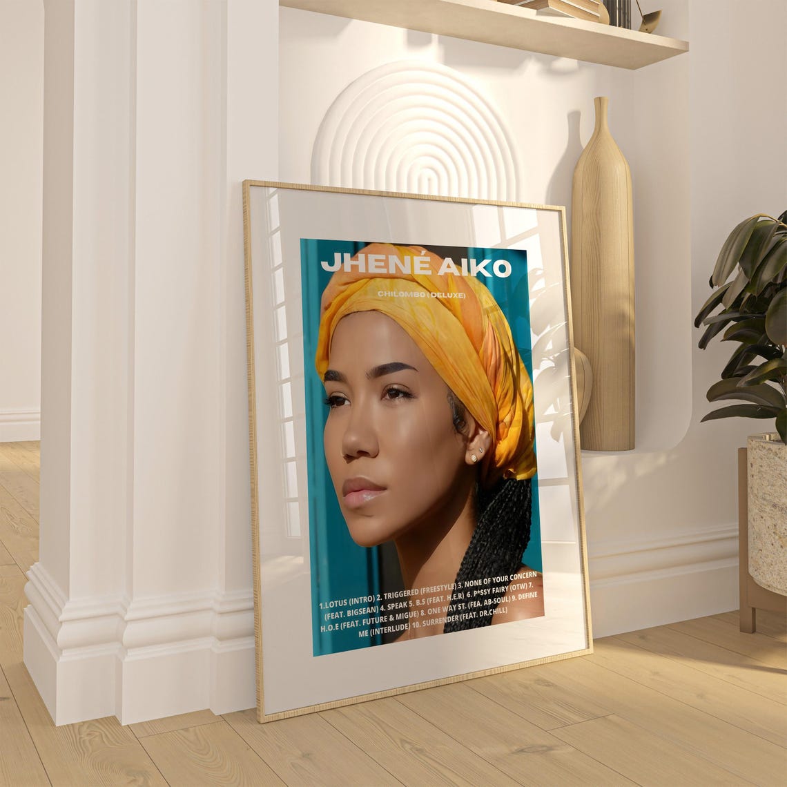 Jhené Aiko Chilombo Album Poster / Room Decor / Music Decor / Music Gifts / Jhené Aiko Poster - Etsy