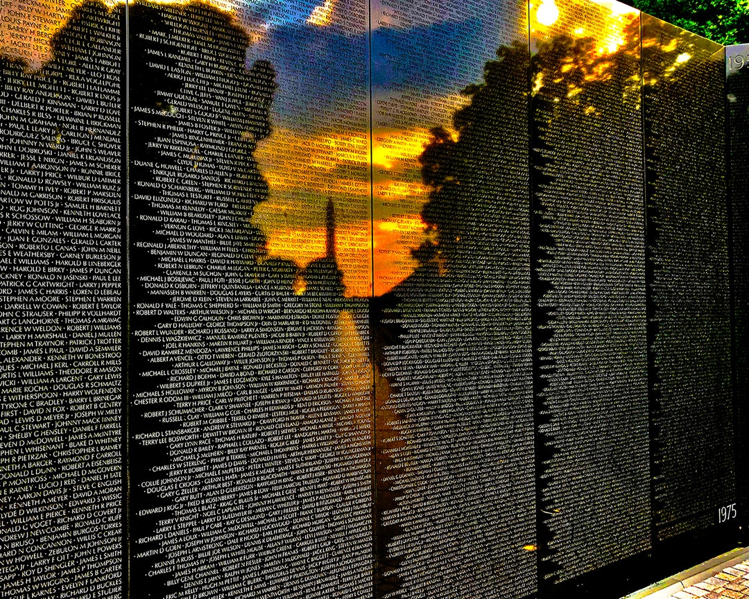 Vietnam Memorial Reflection - Etsy
