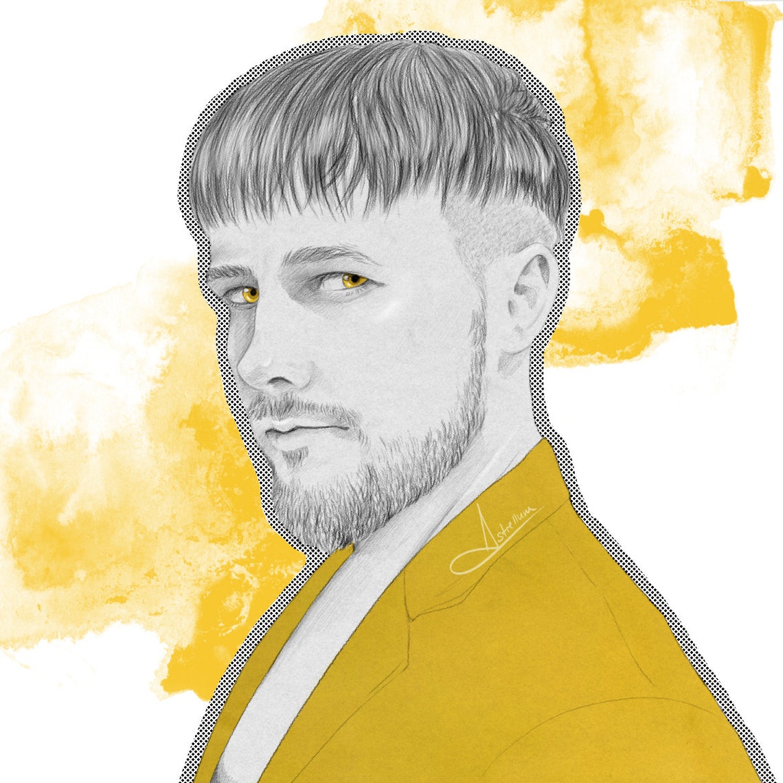 Häärijä Fanart Print Eurovision 2023 Haarija Art 20x20cm - Etsy