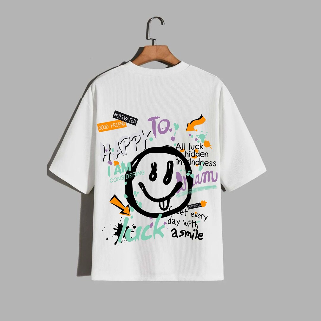 PNG Image Smiley Face Transparent Background Comercial Use DTF Print ...