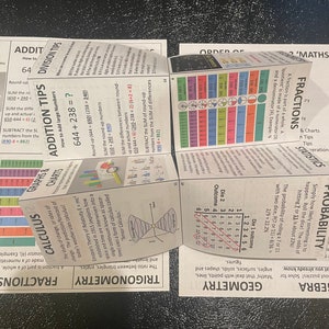 One Page Math Guide - Paths 2 Maths - Etsy