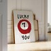 7 Ball Retro Print Aesthetic Posters Cool Wall Art Apartment Decor Red ...