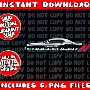 Dodge Challenger - Etsy