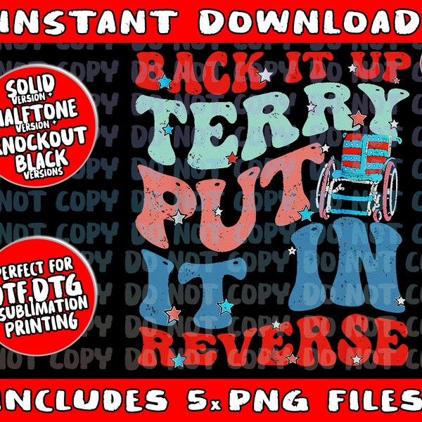 Back It up Terry Svg - Etsy