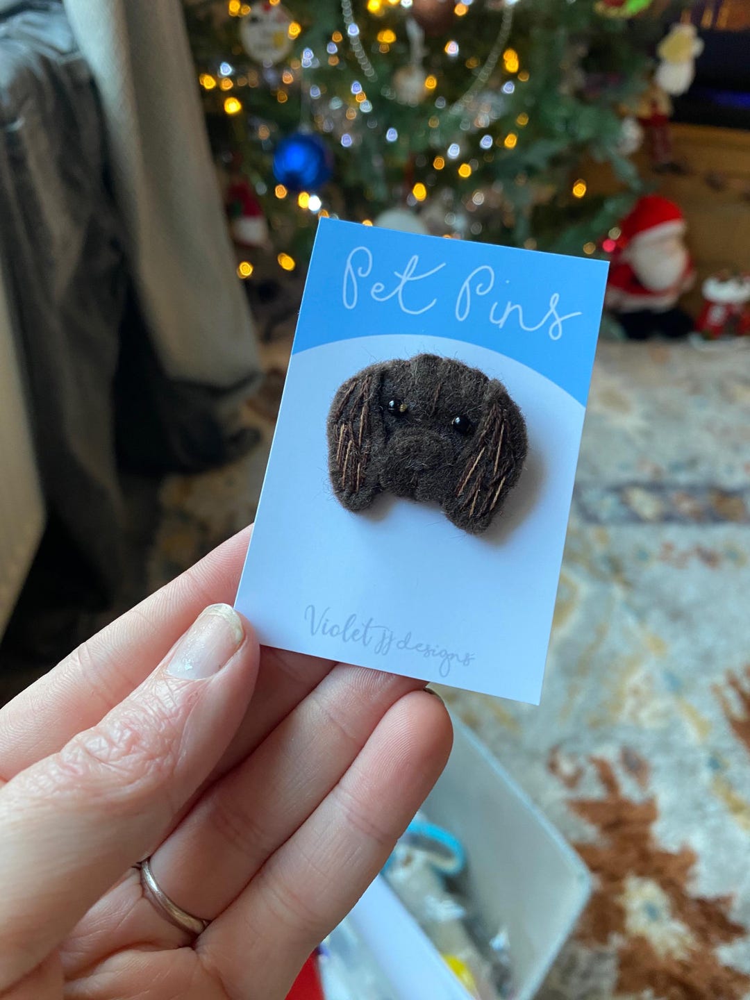 Dog Puppy Pin Badge Cocker Springer Spaniel Cockapoo Terrier Cavapoo ...