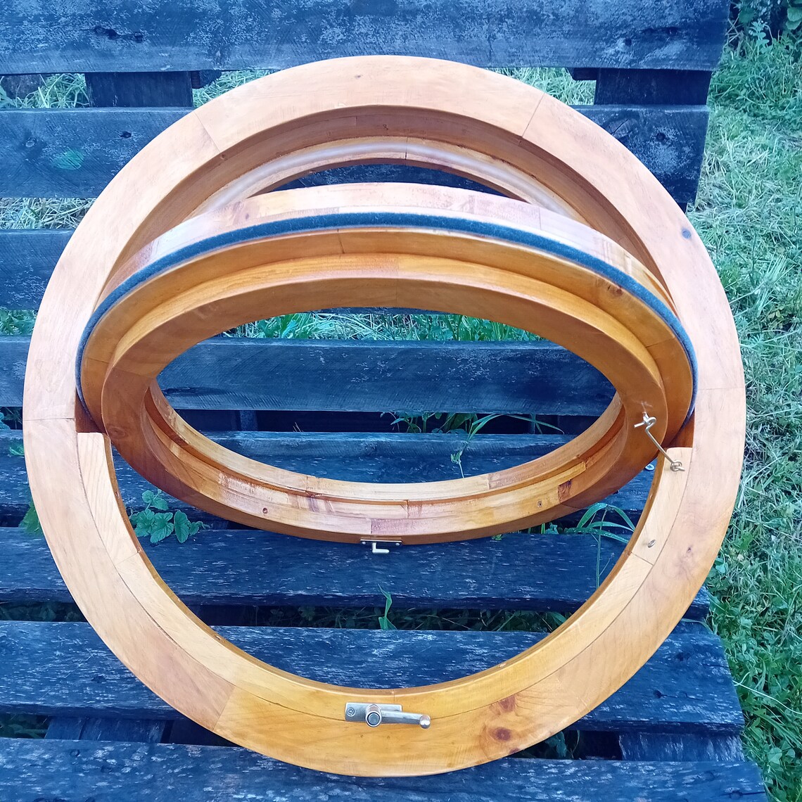 Round Wooden Window, Handmade to Order - Etsy