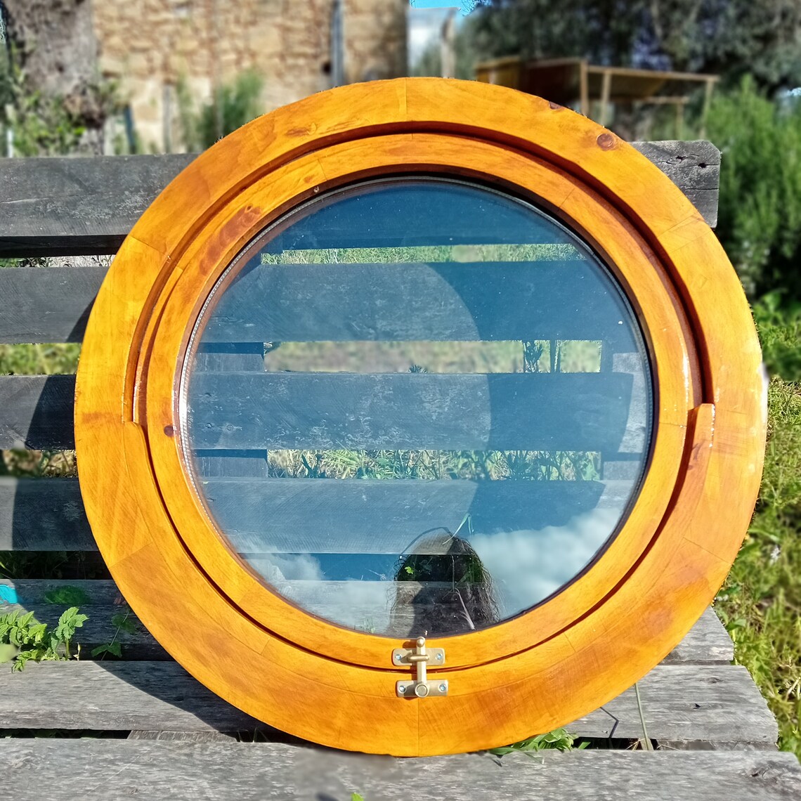 Round Wooden Window, Handmade to Order - Etsy