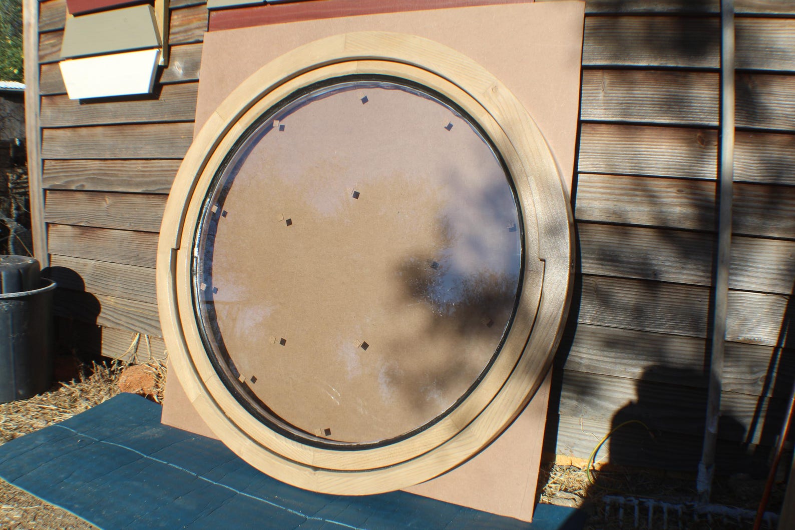 Round Hardwood Window, Handmade to Order - Etsy