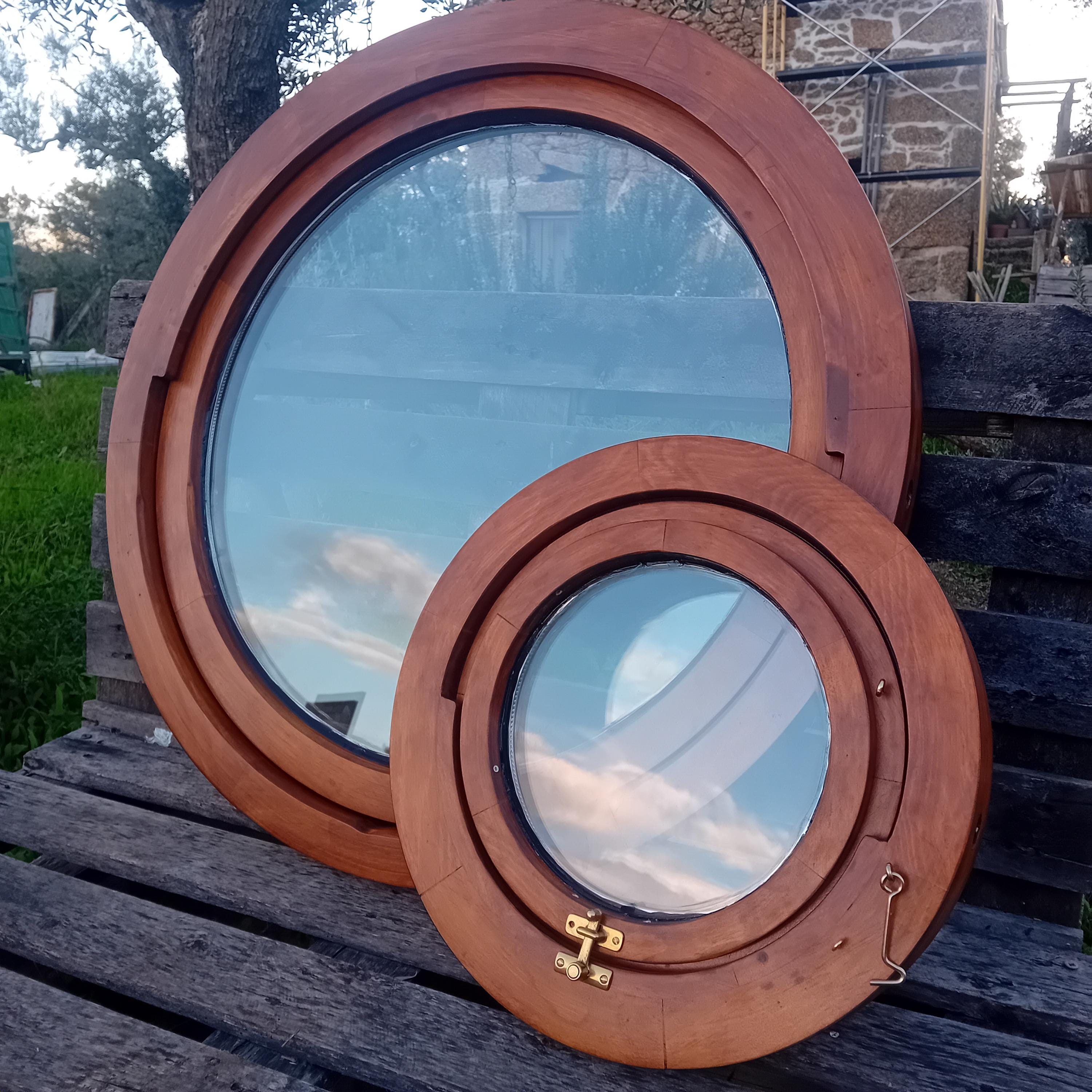 Round Wooden Window, Handmade to Order - Etsy