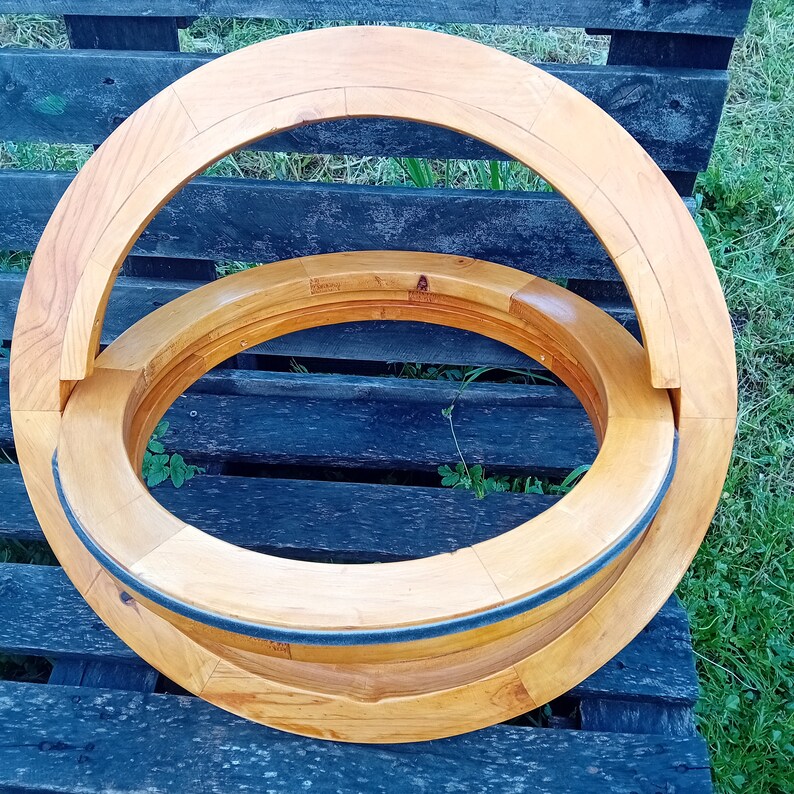 Round Wooden Window, Handmade to Order - Etsy