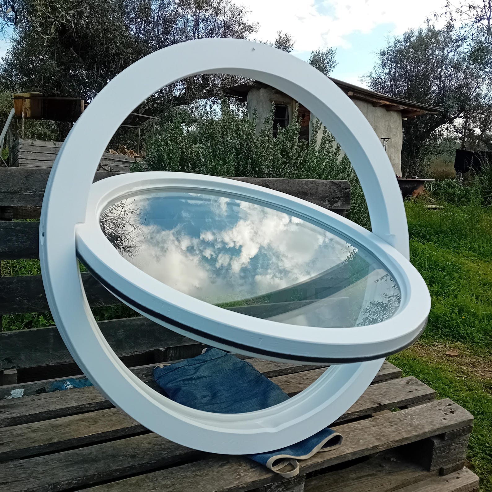 Round Wooden Window, Handmade to Order - Etsy