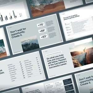 Indesign Pitch Presentation Template | SILICON | Professional ...