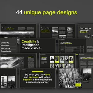 Indesign Pitch Presentation Template | Carbon | Professional ...