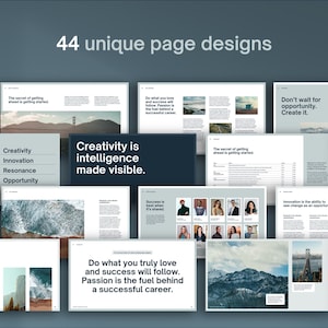 Indesign Pitch Presentation Template | SILICON | Professional ...