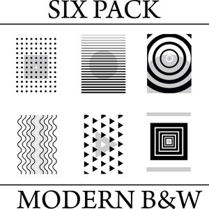 Human Attributes in Geometric Precision - SIX PACK Vector Art ...