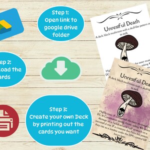 DND Supplement Mushroom Expansion Cards 5e, Dungeon Master Resource ...