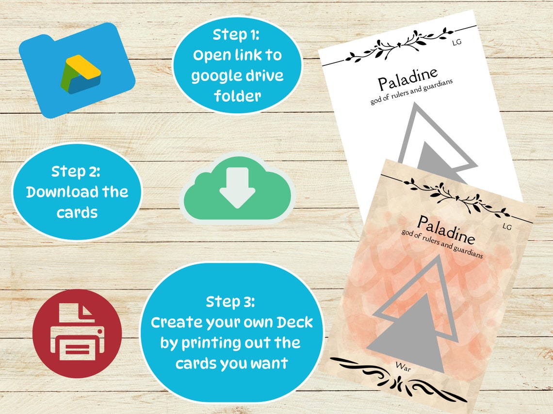 DND Dragonlance Gods Cards [PNG], DND 5e, Dungeon Master Resource, Game ...