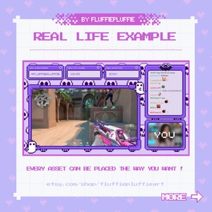 Spooky Stream Overlay Set for Twitch | Pixel Art Stream Assets ...