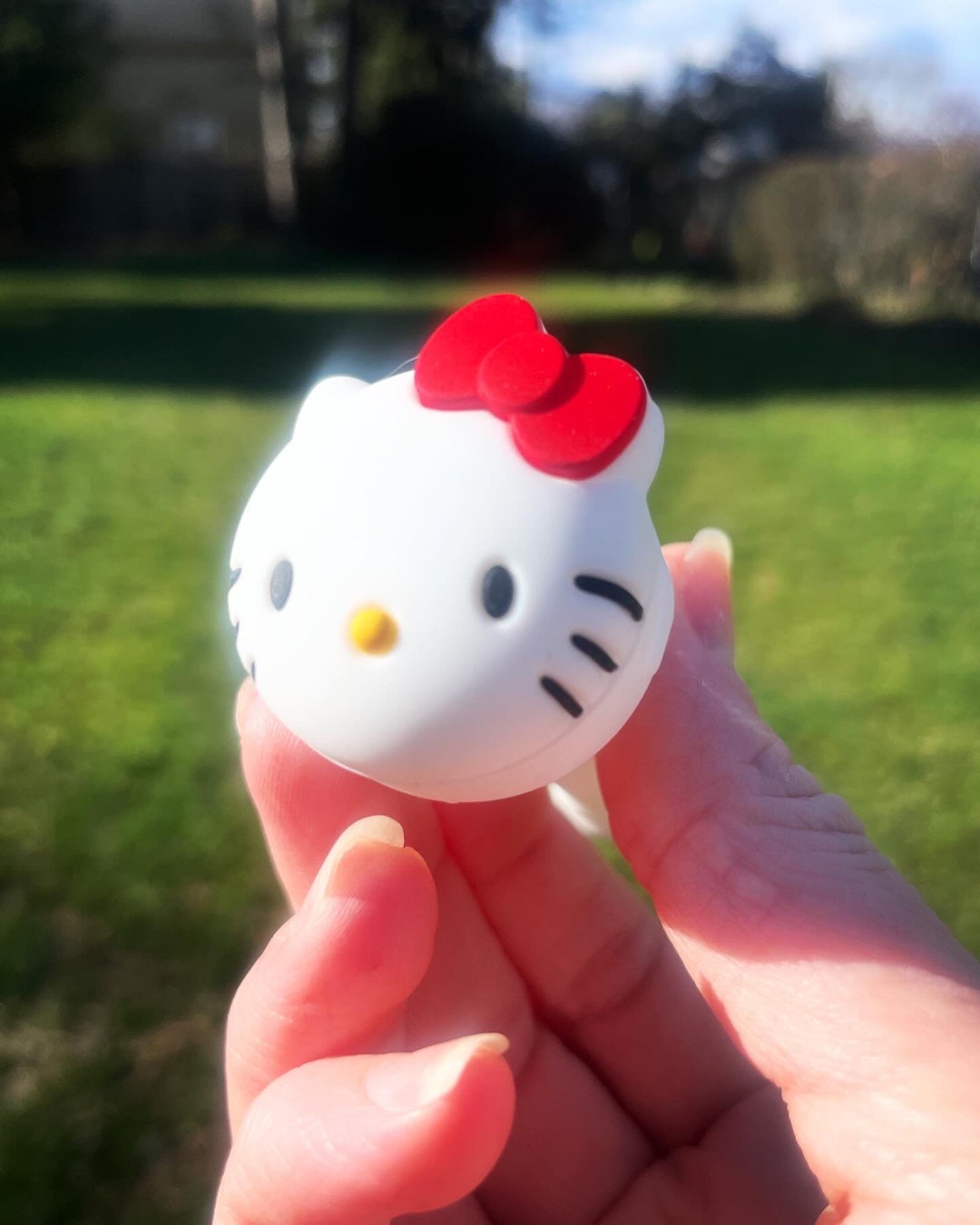 Cute High Kitty Silicone Pipe Cute Pipe Unbreakable Hand Pipe Cat Pipe ...