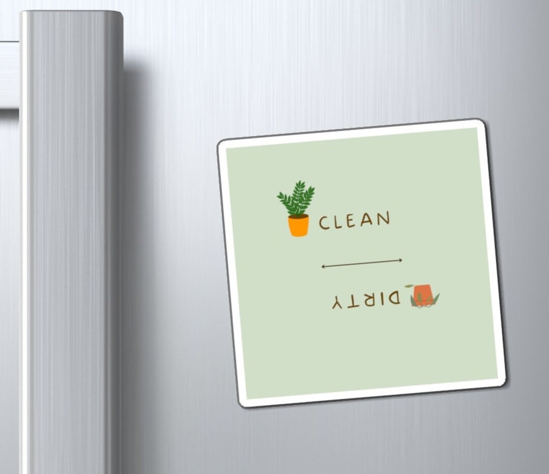 Clean Dirty Magnet Dishwasher Magnet Organization Magnet for the House ...
